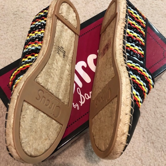 Sam Edelman | Shoes | New In Box Sam Edelman Multi Colored Espadrilles ...
